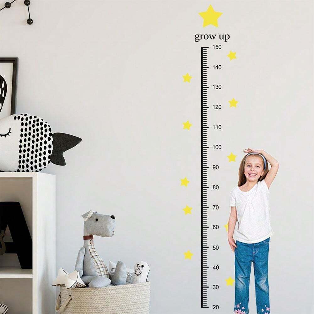 1 PC Baby Height Growth Chart Removable DIY Growth Chart Decal Home ...