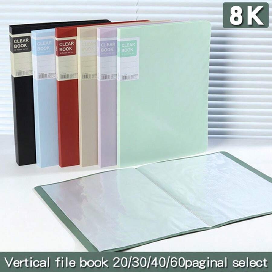 1PC 8K Album Clip Collection Insert Bag Poster Collection Book 8k ...