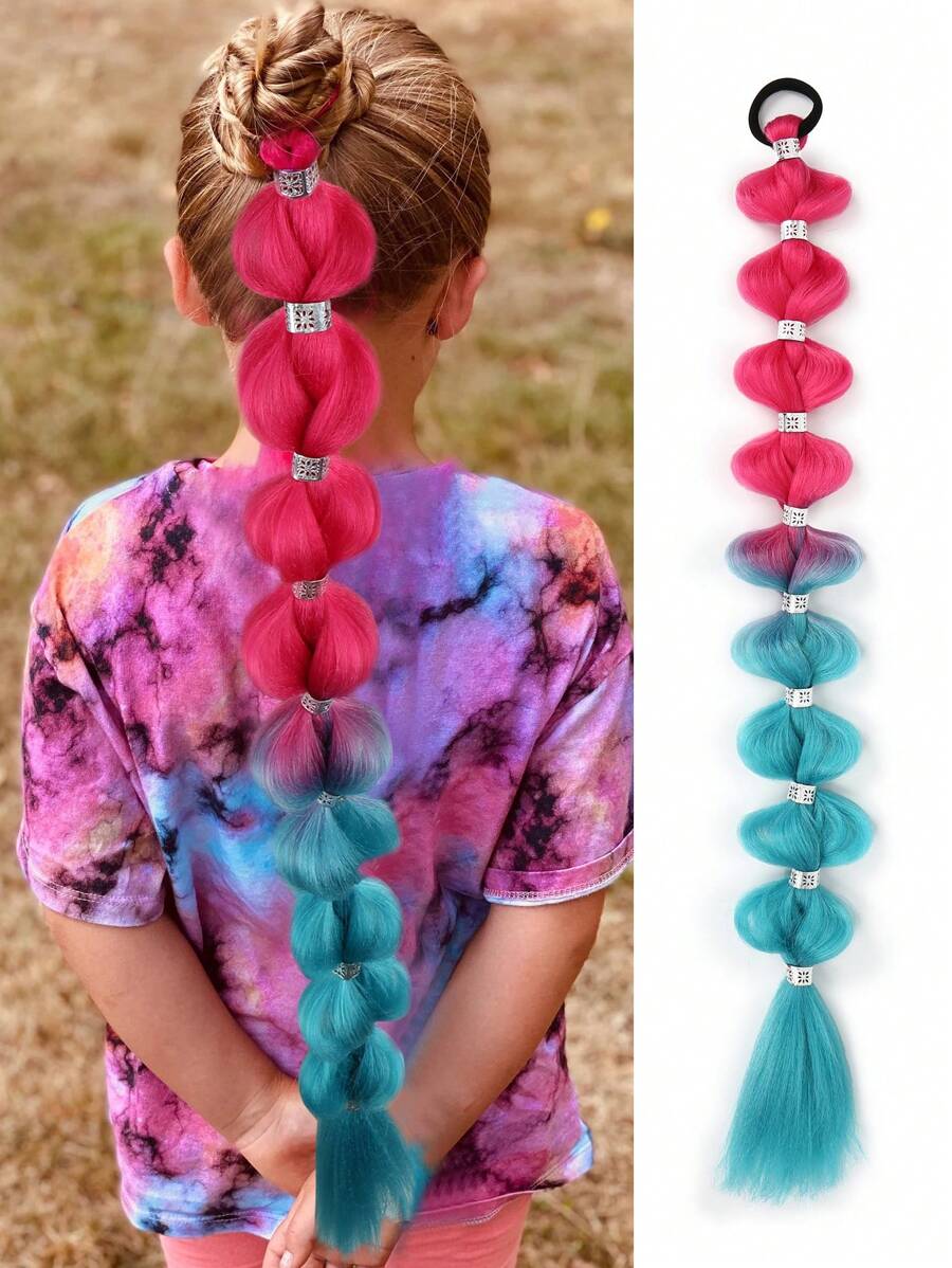 1 Pieces Of High Temperature Wire Extend To Weave Rainbow Kids Plaits ...