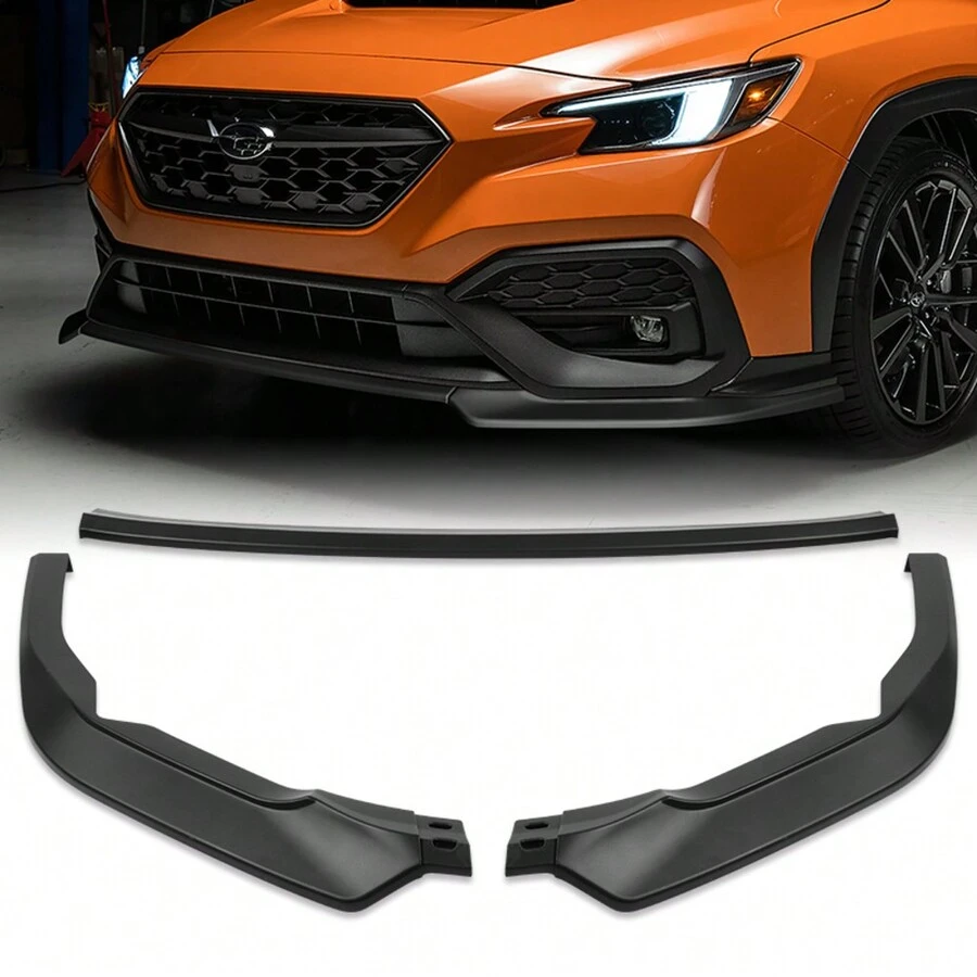 For 2022 2023 2024 Subaru WRX ST-Style Front Bumper Spoiler Splitter ...