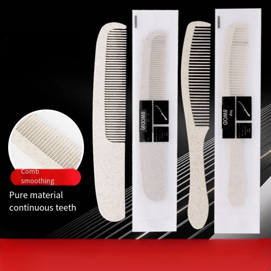 5pcs Hotel Disposable Comb Set, Plastic Comb For Guests' Hair And ...