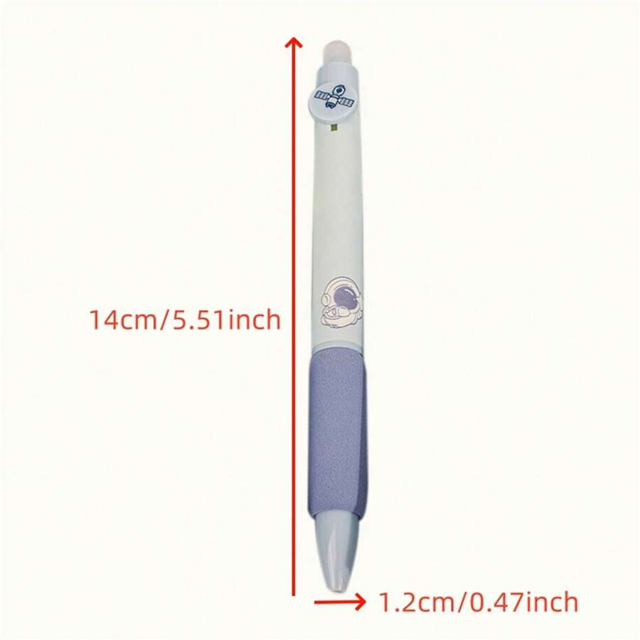 4pcs Box Packed Soft Sponge Grip Clickable Erasable Neutral Pen ...