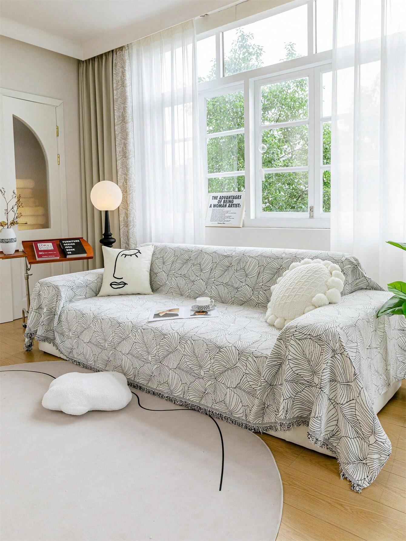 1. Luxurious And Minimalist Sofa Towel, Sofa Cover, Youthful And ...