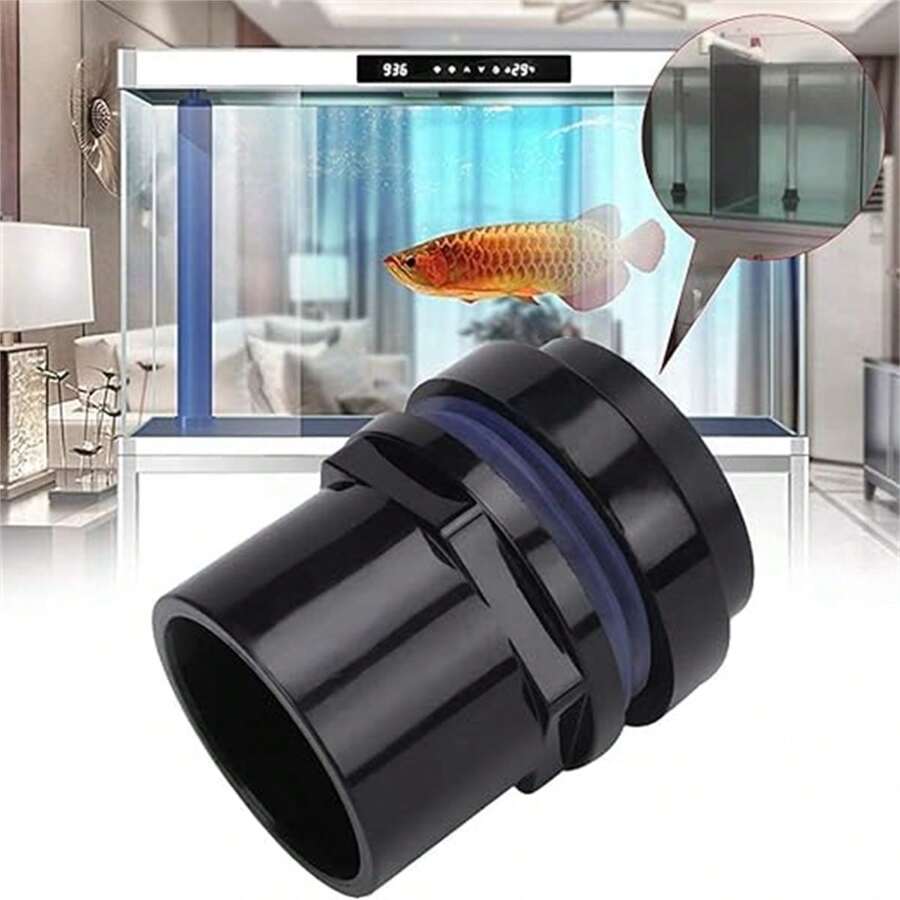 1Pc PVC Aquarium Water Pipe Connector Joint Straight Tubes Hose ...