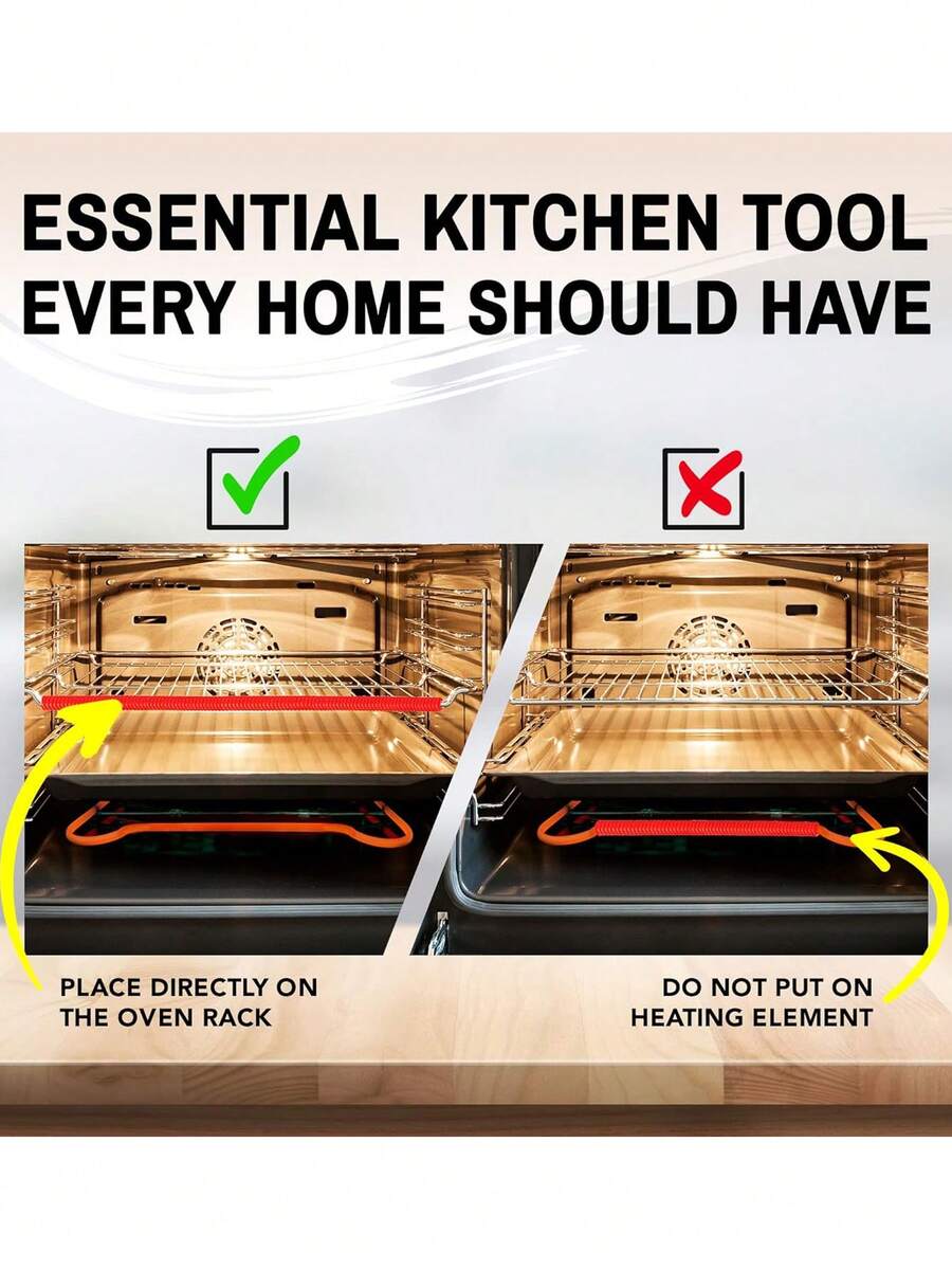 Oven Rack Guard, 14 Inch Long (1pc) - Heat Resistant Oven Rack ...