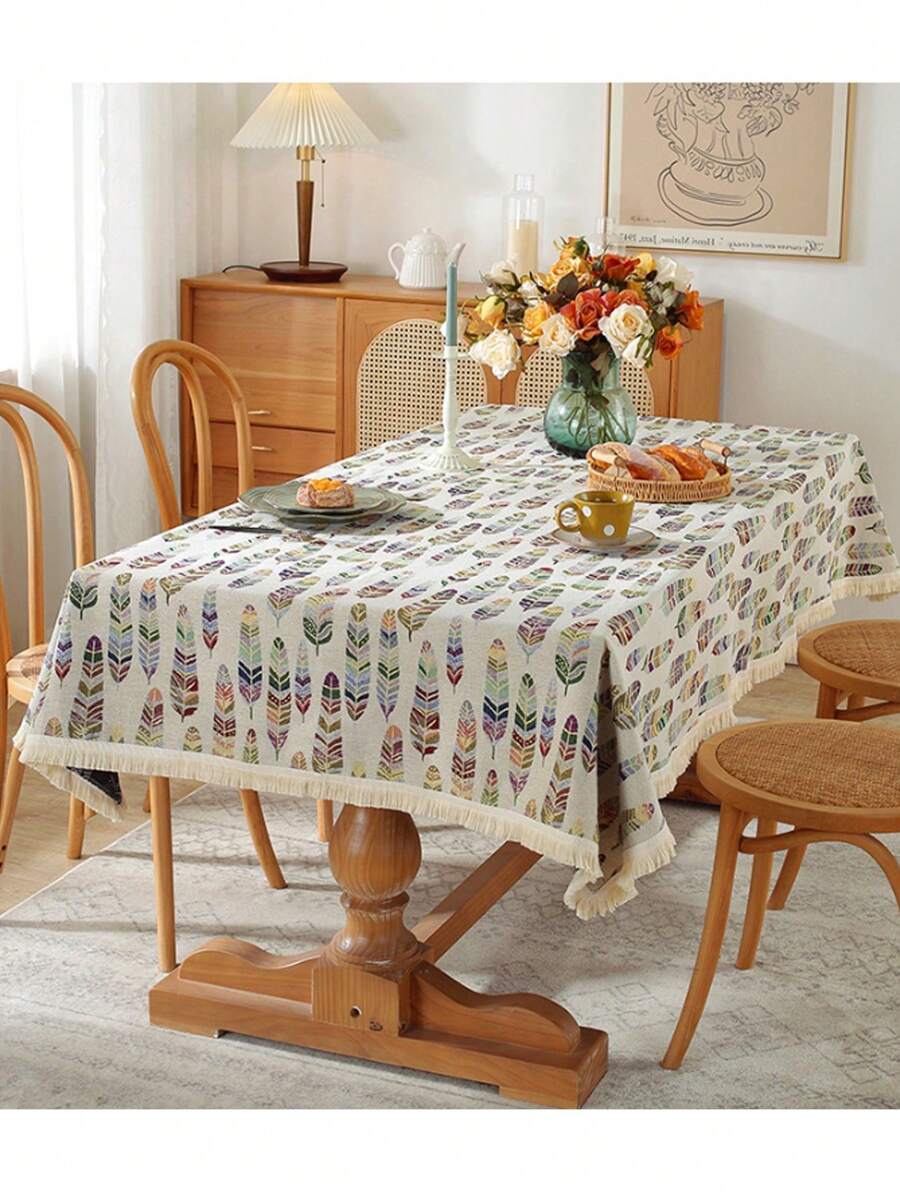 Bohemian Style Multi-Purpose Tablecloth For Home, TV Cabinet Cover ...