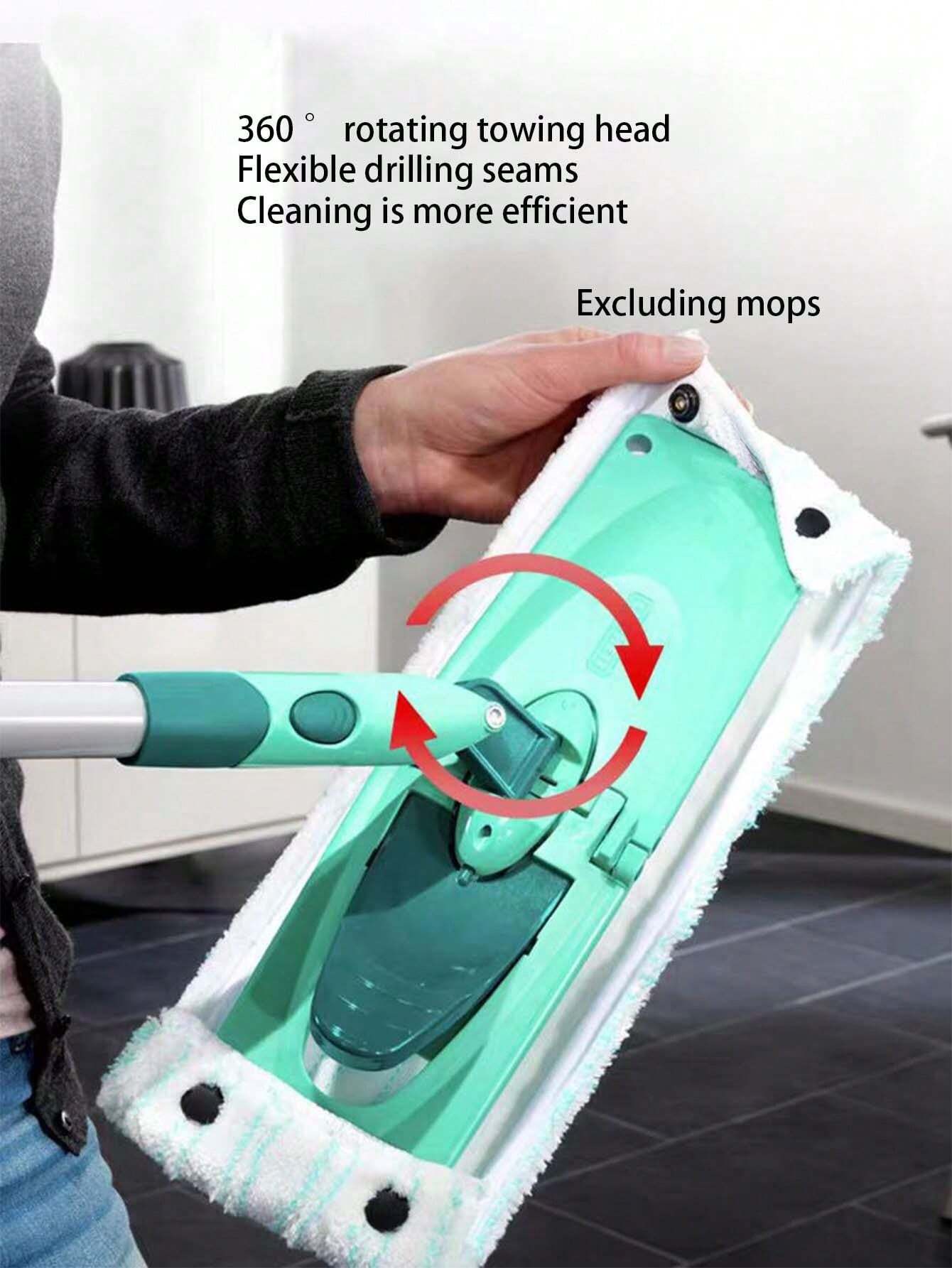 1pc Replacement Mop Pad For Leifheit 42cm/16.5in And Leifheit Clean ...