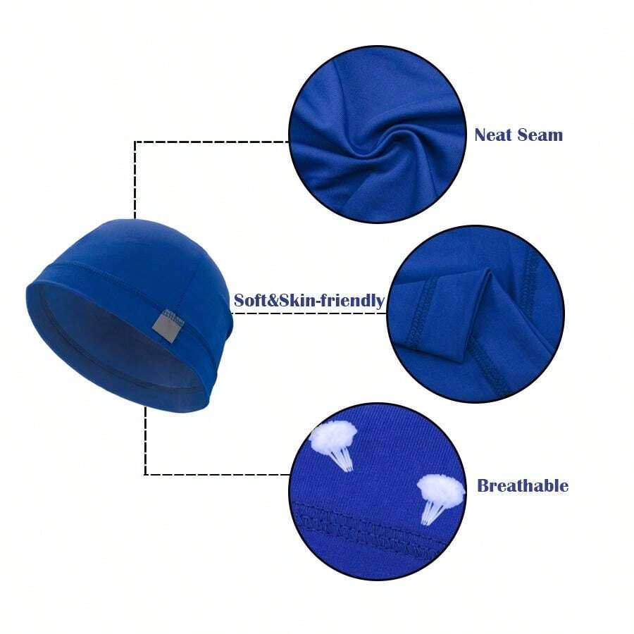 Summer Sweat Wicking Skull Caps Low-Profile Helmet Liner 4-Way Stretch ...