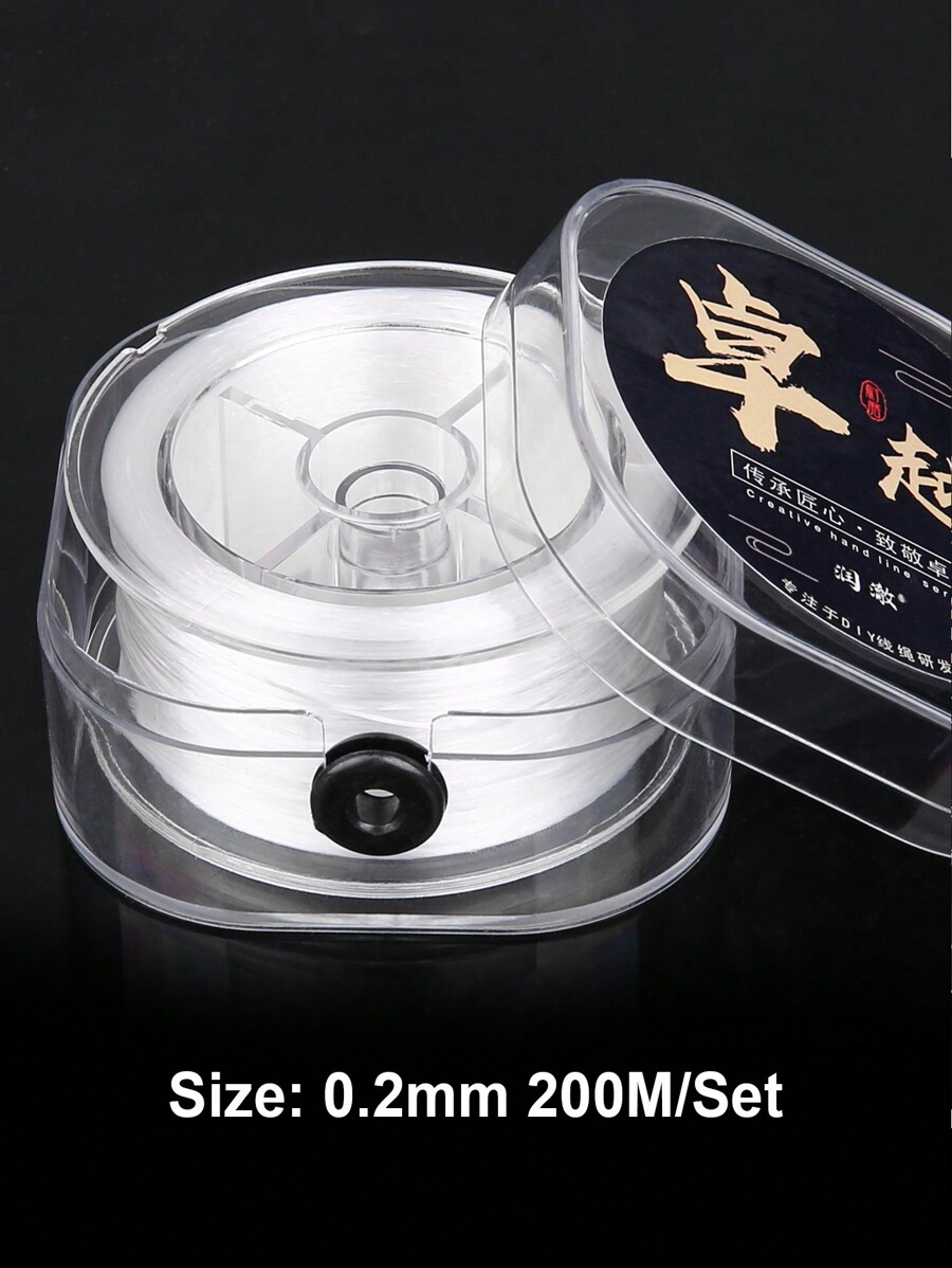 1 Pc Crystal Elastic Thread, Flat Spandex Elastic Thread, Elastic ...