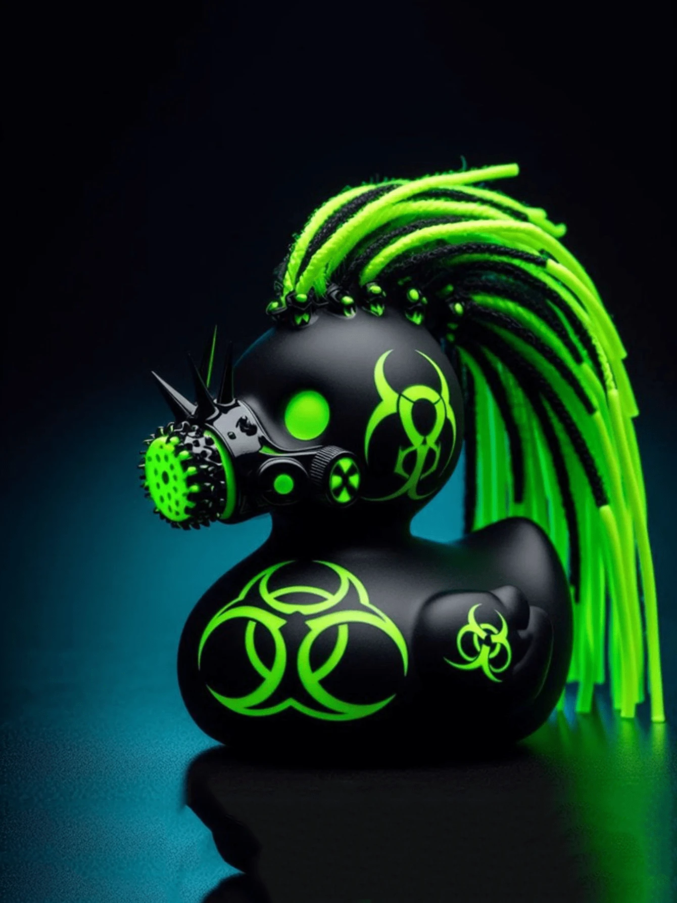 Duckieville Duck Punk Duck, Death Metal Duck, Valentina Lady Duck, Kill ...