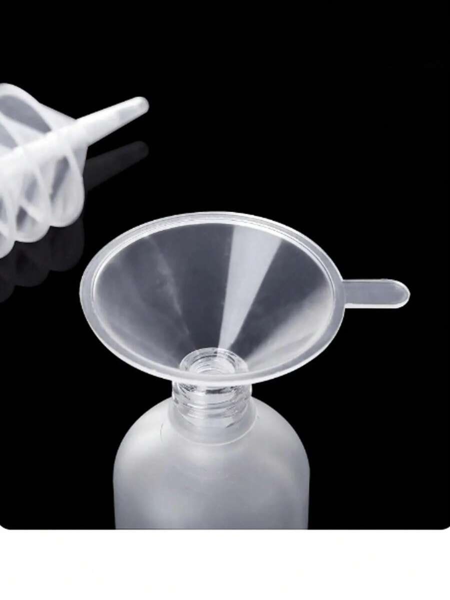 20/30Pcs Mini Clear Funnel Plastic Small Funnel Set For Perfumes Powder ...