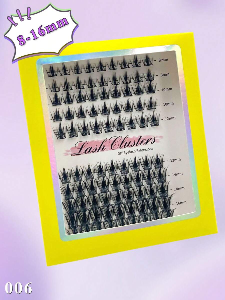 90 Clusters Lash Clusters Individual Lashes CC Curling Natural Look ...