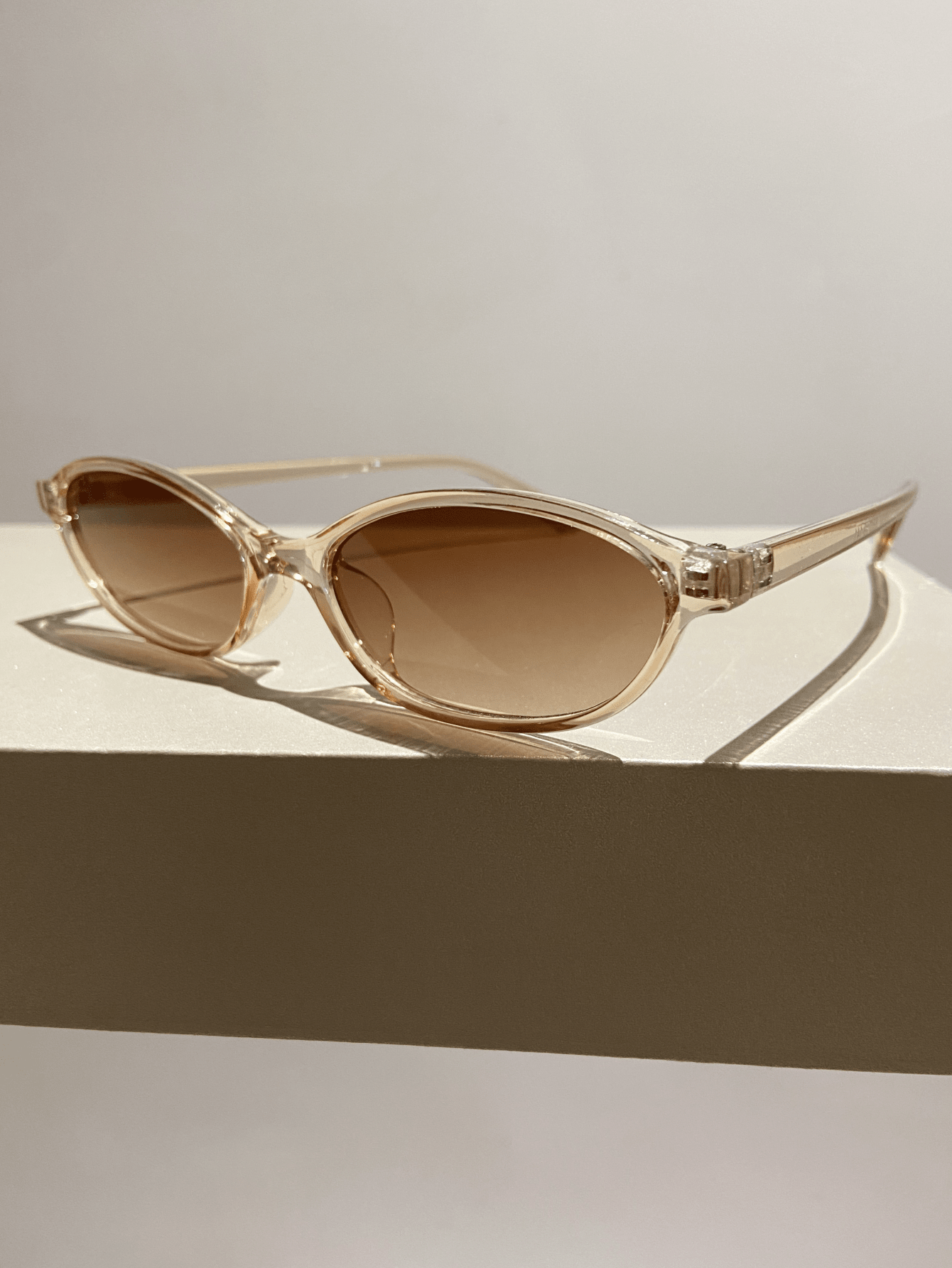 New Vintage Small Frame Oval Sunglasses, Unisex Fashionable Trendy ...