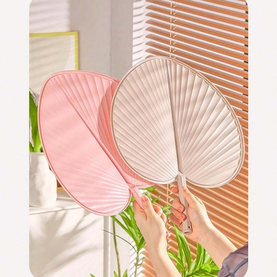 1pc Minimalist Plastic Hand-Cranked Fan, Thickened And Anti-Breaking ...