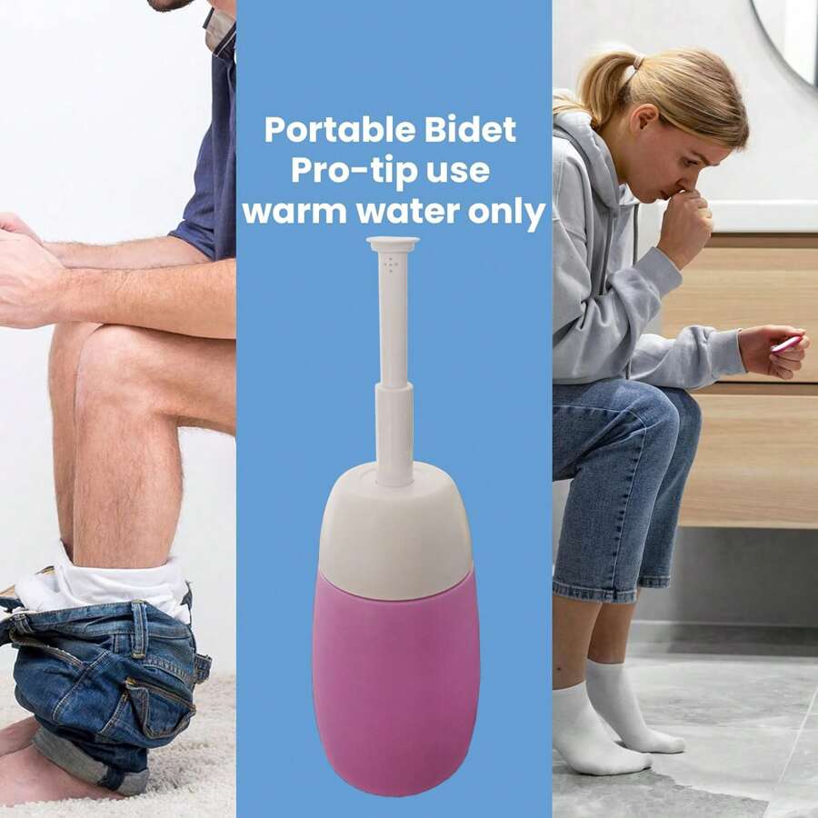 Upside Down Perineal Wash Bottle, Portbable Bidet Bottle For For ...
