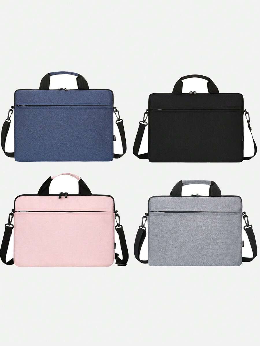 1pc Solid Color Simple And Lightweight Portable Laptop Bag, Portable ...