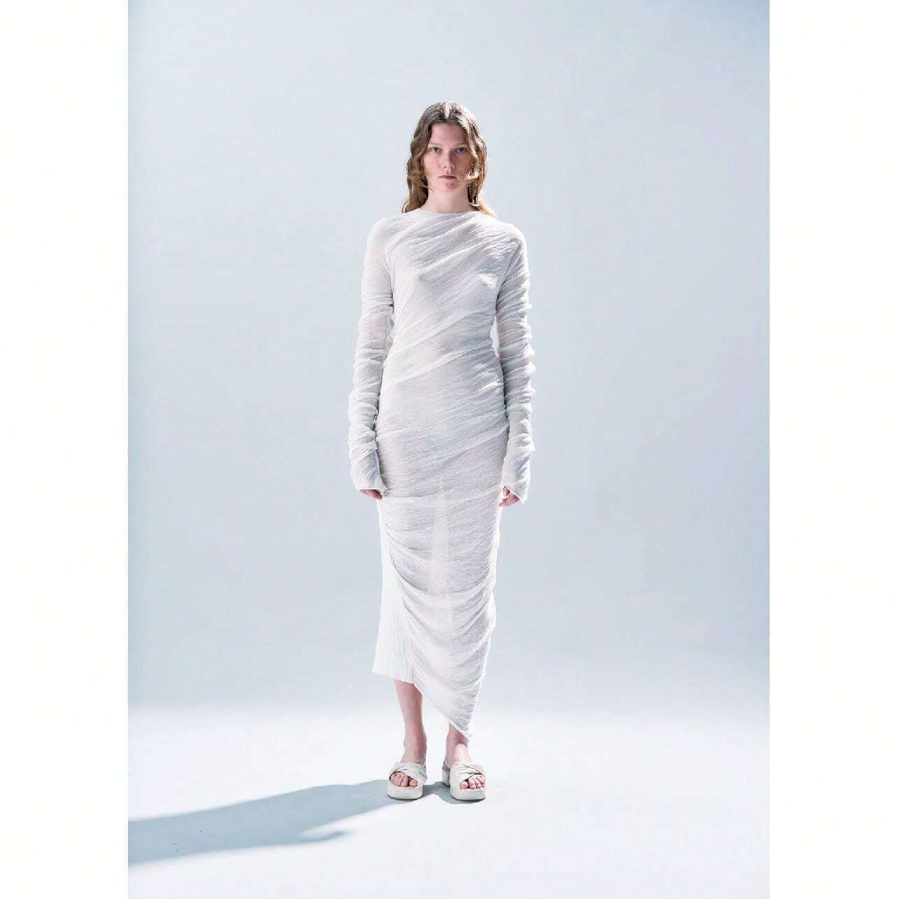 Issey Miyake Women Ambiguous Dress | SHEIN USA