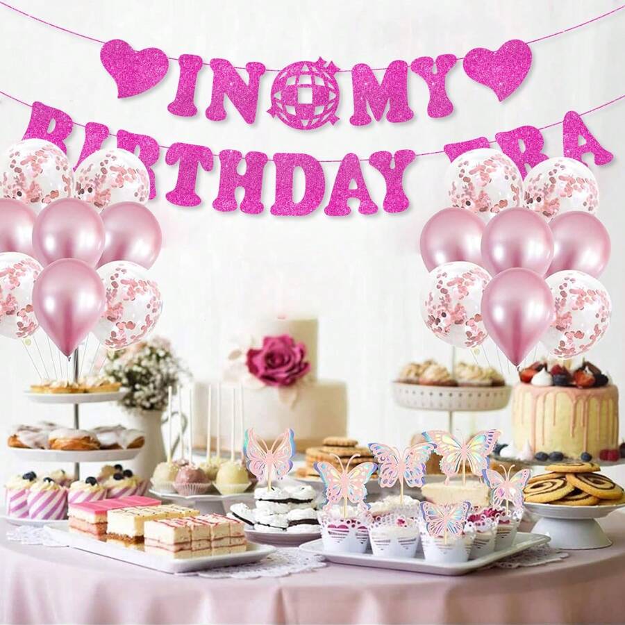 1pc In My Birthday Era Banner Popular Singer Happy Birthday Banner Hot ...