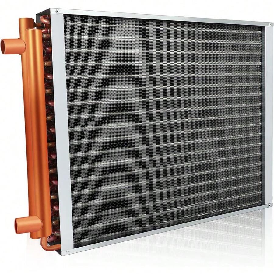 18x20 Heat Exchanger Water To Air With Copper Ports High Heat Energy ...