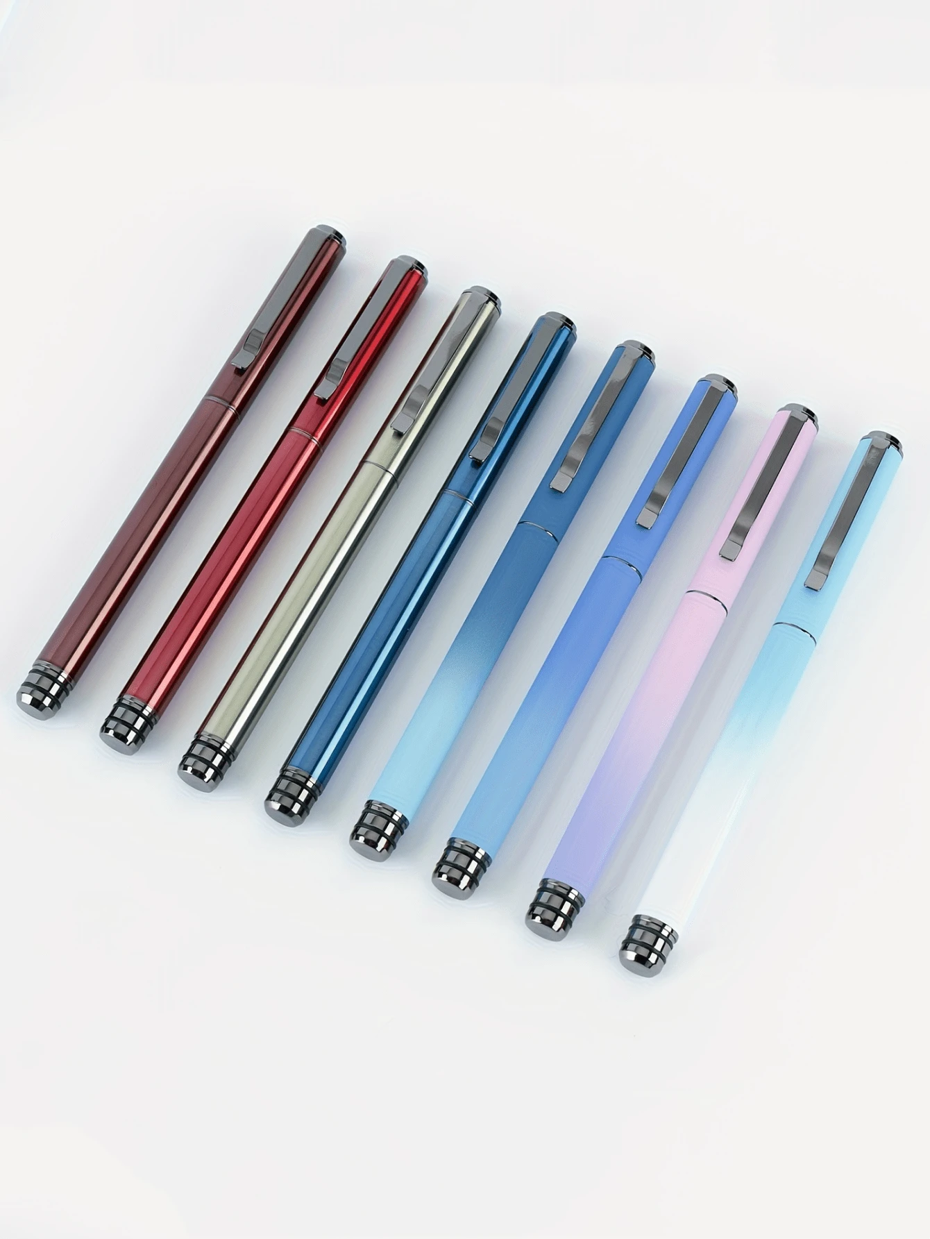 Colorful Stainless Steel Metal School Student Daily Writing Artistic ...