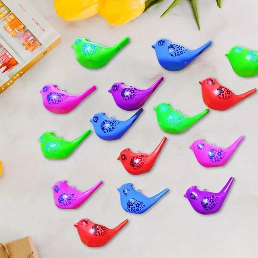 Colorful Plastic Bird Water Whistle - Fun Reward - Perfect For ...
