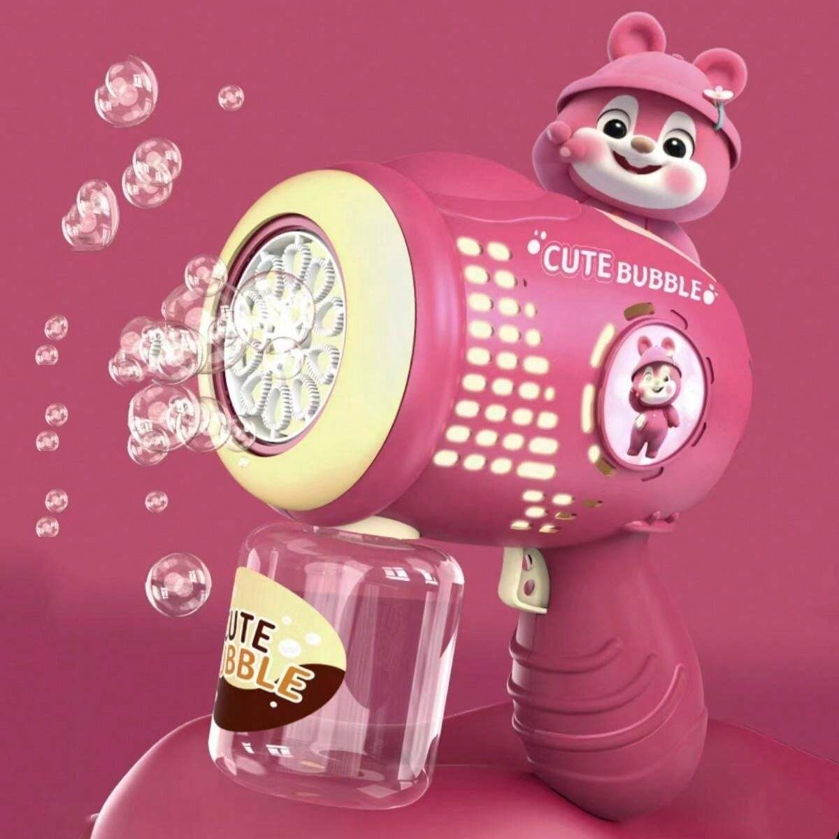 Bubble Machine Children's Handheld Fully Automatic Electric Bubble ...