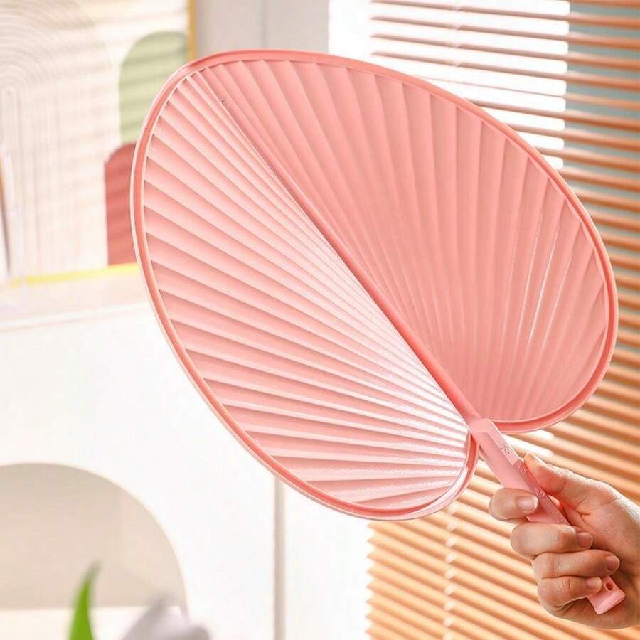 1pc Minimalist Plastic Hand-Cranked Fan, Thickened And Anti-Breaking ...