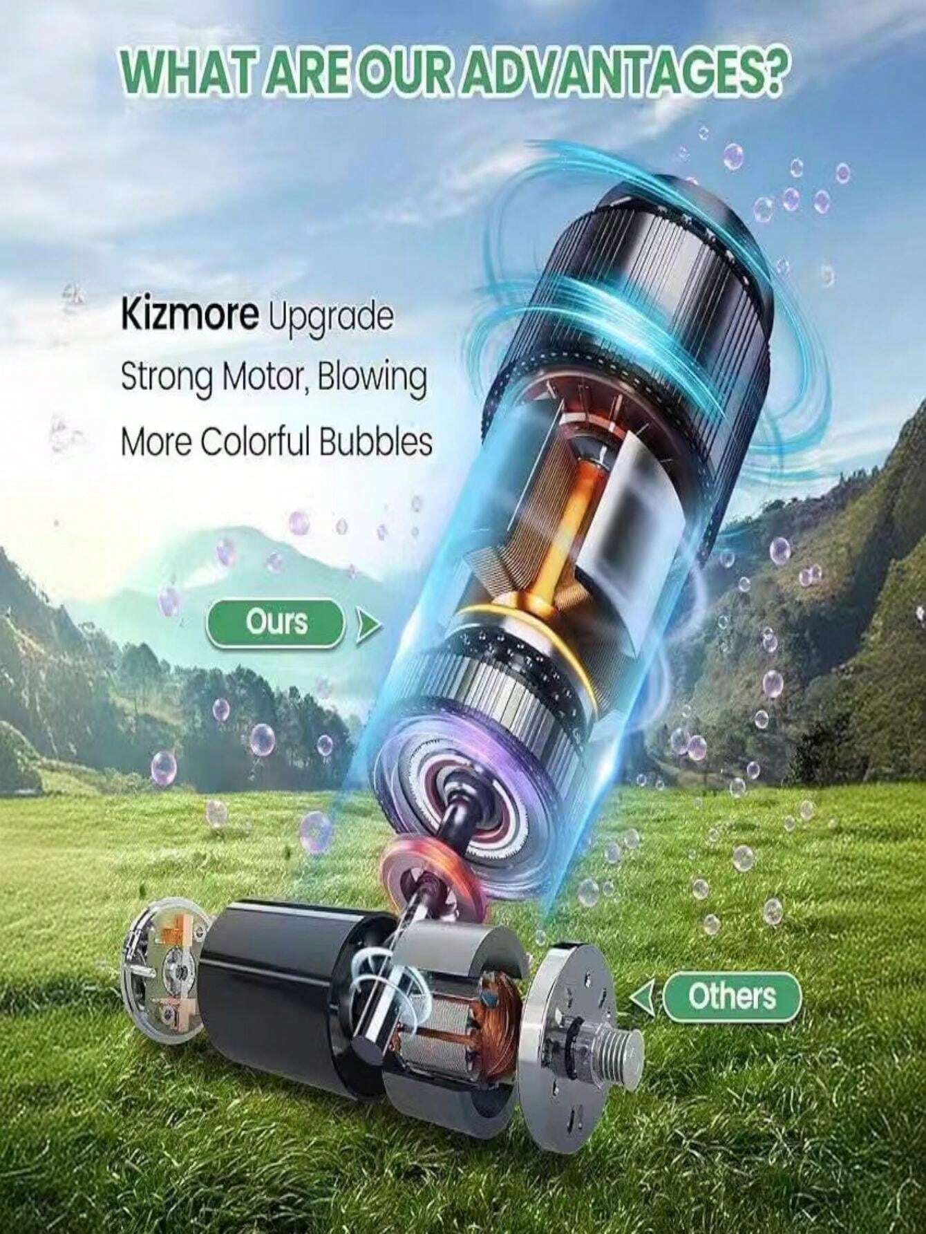 Electric Stage Bubble Machine, Portable Automatic Bubble Blower With ...