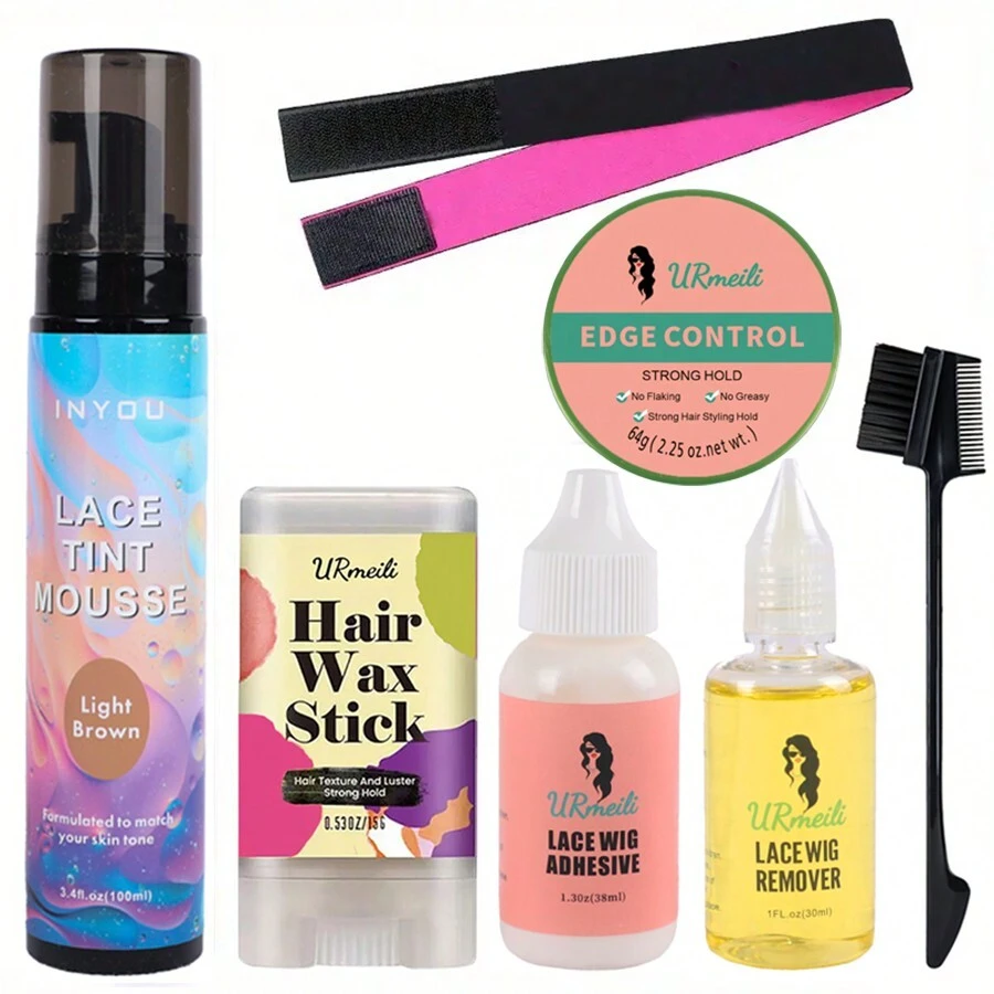 Lace Tint Melting Hair Mousse, 3.8 Fl Oz Lace Tint Mousse For Women ...