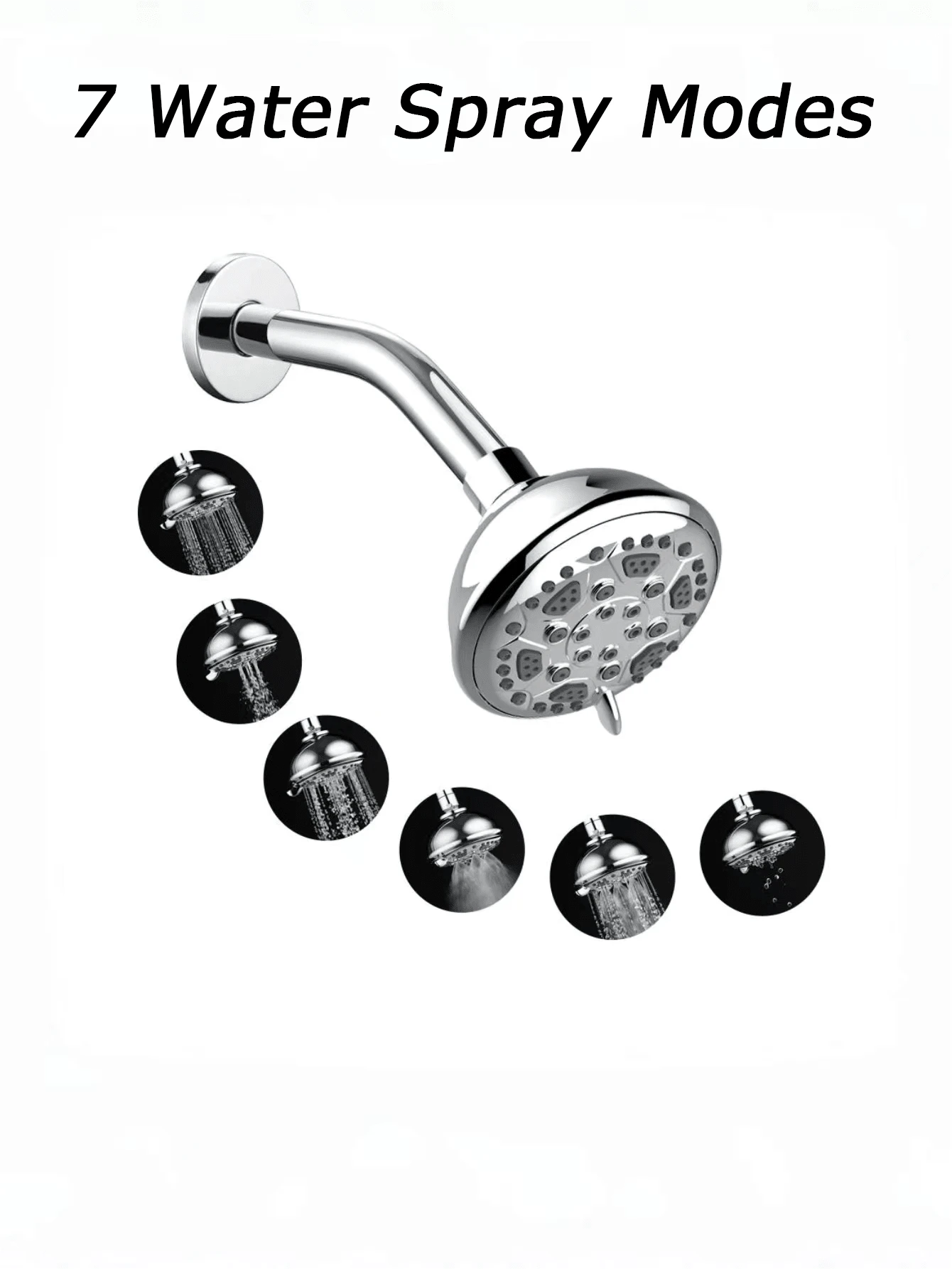 Luxury Hotel/Home Bathroom Spa Showerhead With Comfortable And Elegant ...