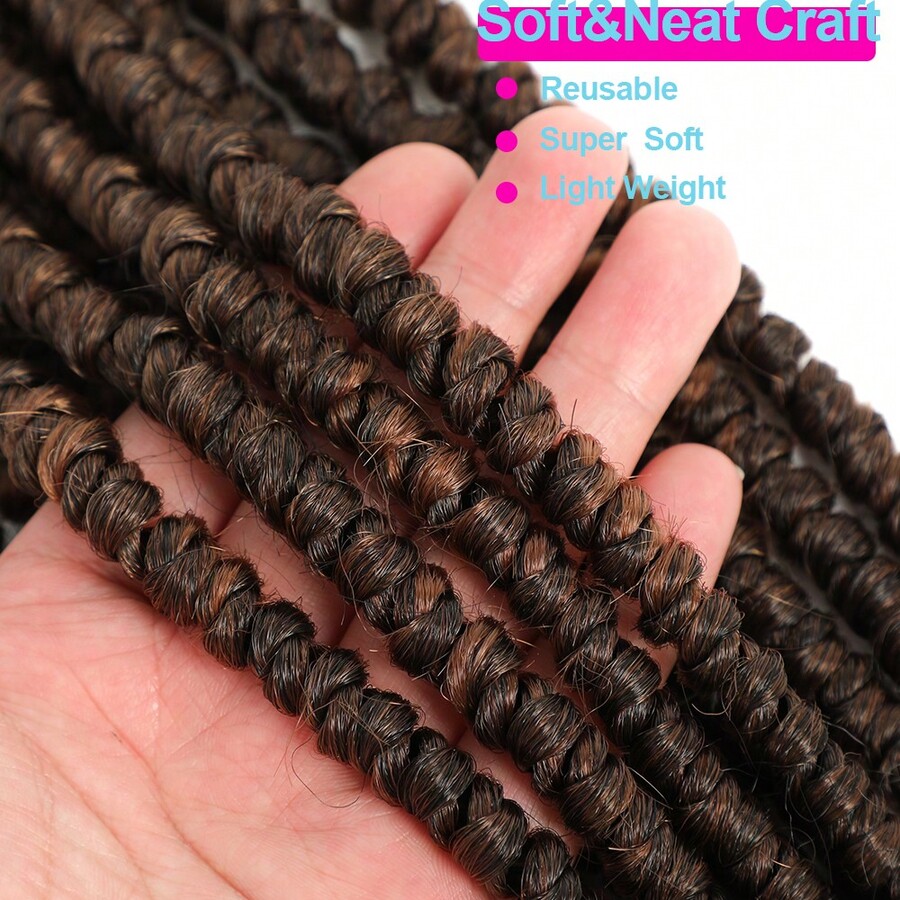 12 Inch Spring Senegalese Twist Crochet Hair For Women Water Wave ...