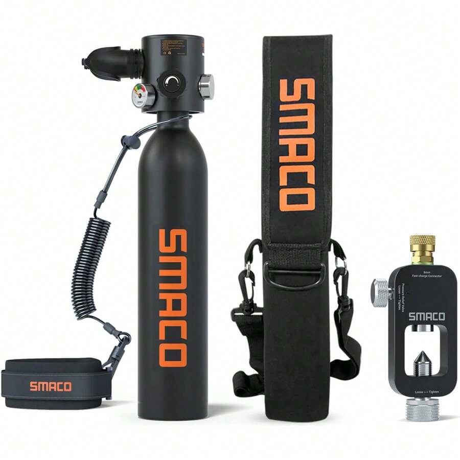 SMACO Mini butla SMACO z adapterem do nurkowania Sprzęt do nurkowania ...