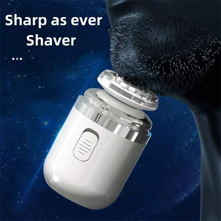 Electric Shaver & Nose Hair Trimmer 2-In-1, Portable Mini Men's ...