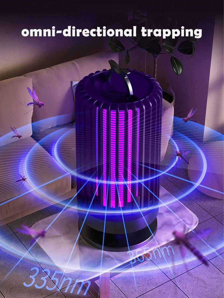 Mute Plug-In Large Area Mosquito Repellent Light Fly Catcher, Radiation ...