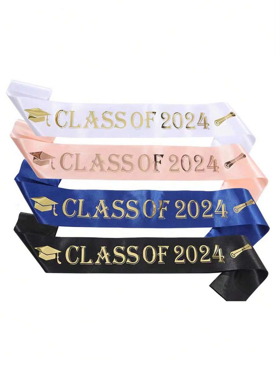 Class Of 2024 Sash Finally Graduated Cheerleader Senior 2024 Sashes For ...