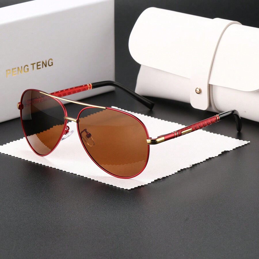 PENG TENG Minimalist Fashion Mini Travel Fishing Couple Sunglasses ...