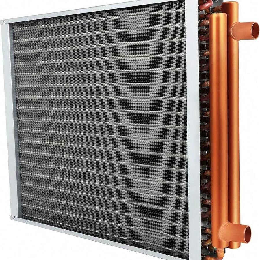 18x18 Heat Exchanger Water To Air With Copper Ports High Heat Energy ...