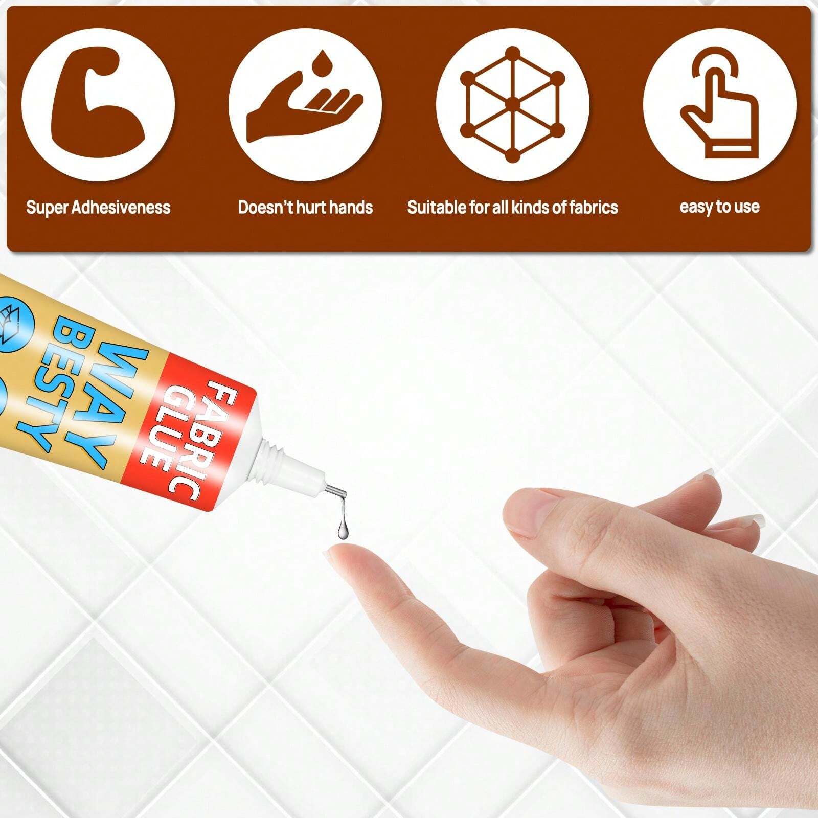 2*40ml Craft Glue For Jewelry Making - Multi-Function Super Adhesive ...