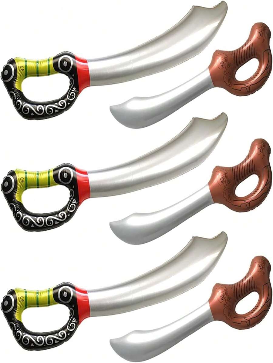 Inflatable Pirate Weapon Set Party Favors Inflatable Sword Birthday ...