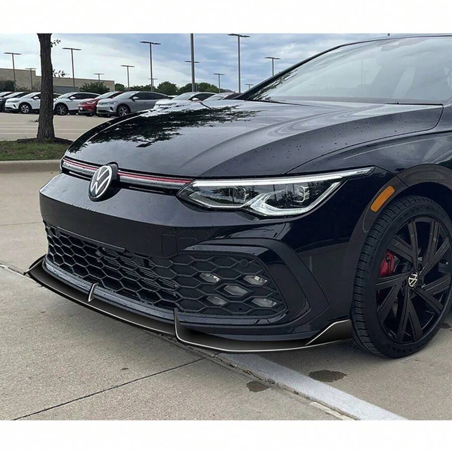 For 2021 2022 2023 2024 Volkswagens' VW Golf GTI MK8 Front Bumper Lip ...