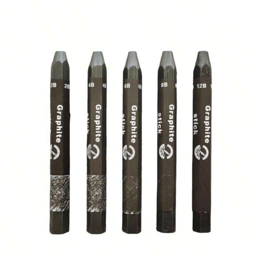 Water-Soluble Graphite Stick Carbon Pencil Lead 12B For Sketching ...