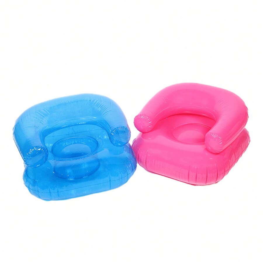 2PCS Inflatable Sofa Seats Random Color, -Friendly PVC, Portable ...