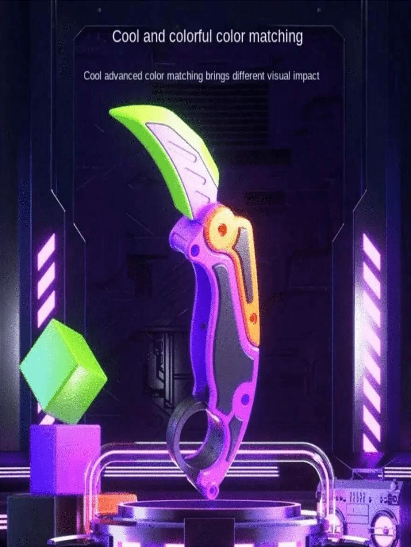 1PC 3d Printed Gravity Defying Turnip Shape Fidget Toy Set Including ...