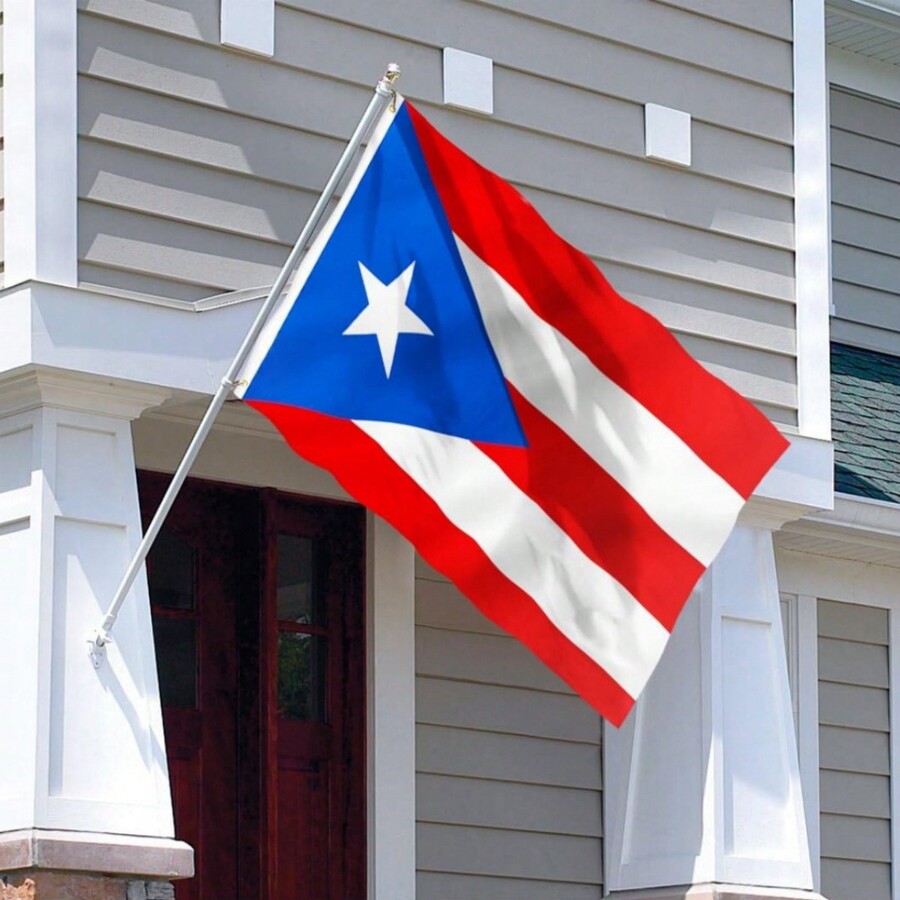 3x5Ft Puerto Rico Flag, Double Side Printed Hanging Banner Flags With ...