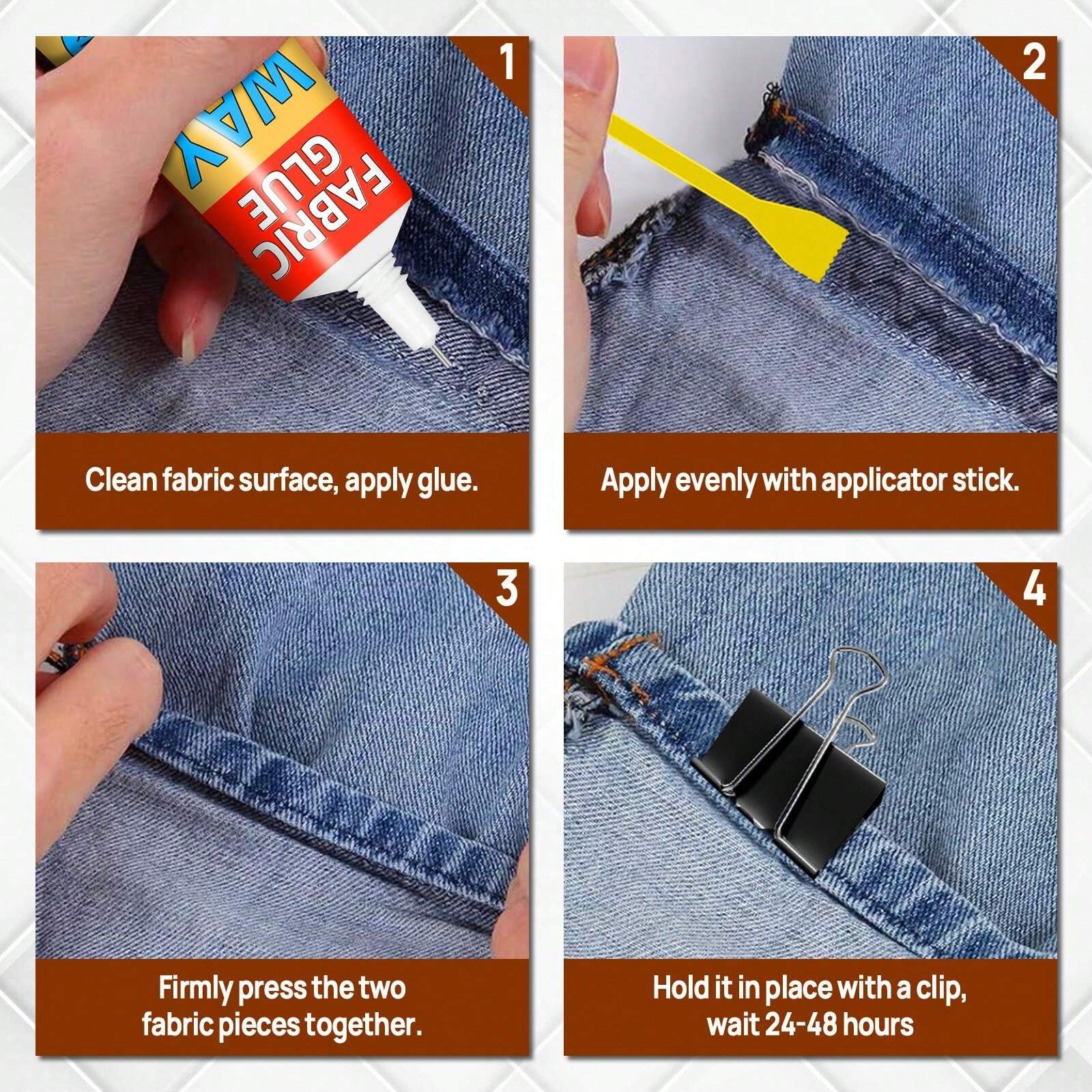 2*40ml Craft Glue For Jewelry Making - Multi-Function Super Adhesive ...