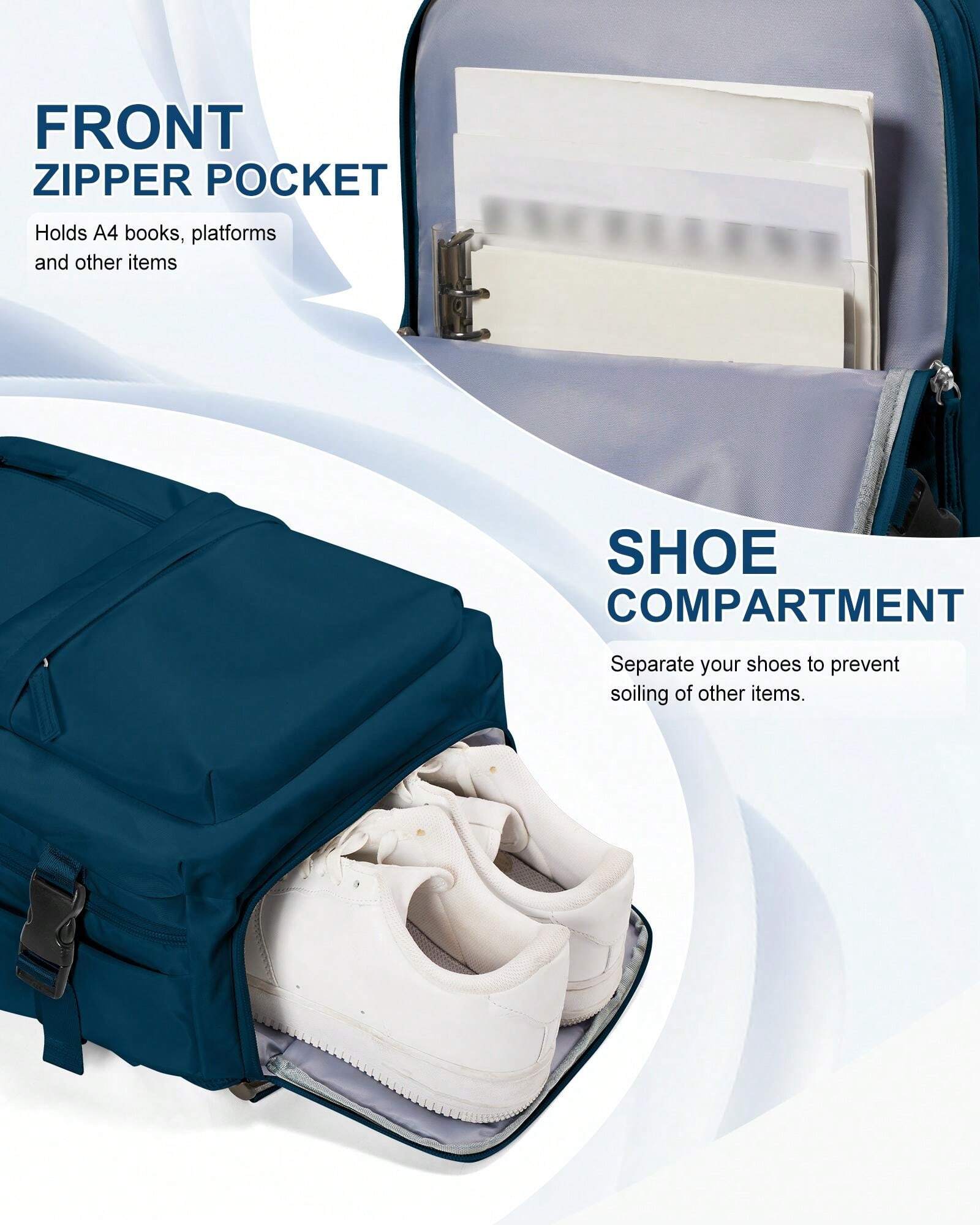 Cabin Bag 40x20x25 Carry On Backpack Travel Backpacks Flight Approved ...