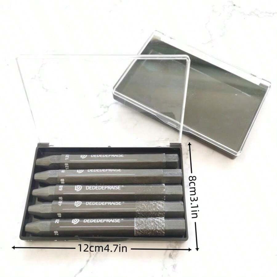 Water-Soluble Graphite Stick Carbon Pencil Lead 12B For Sketching ...