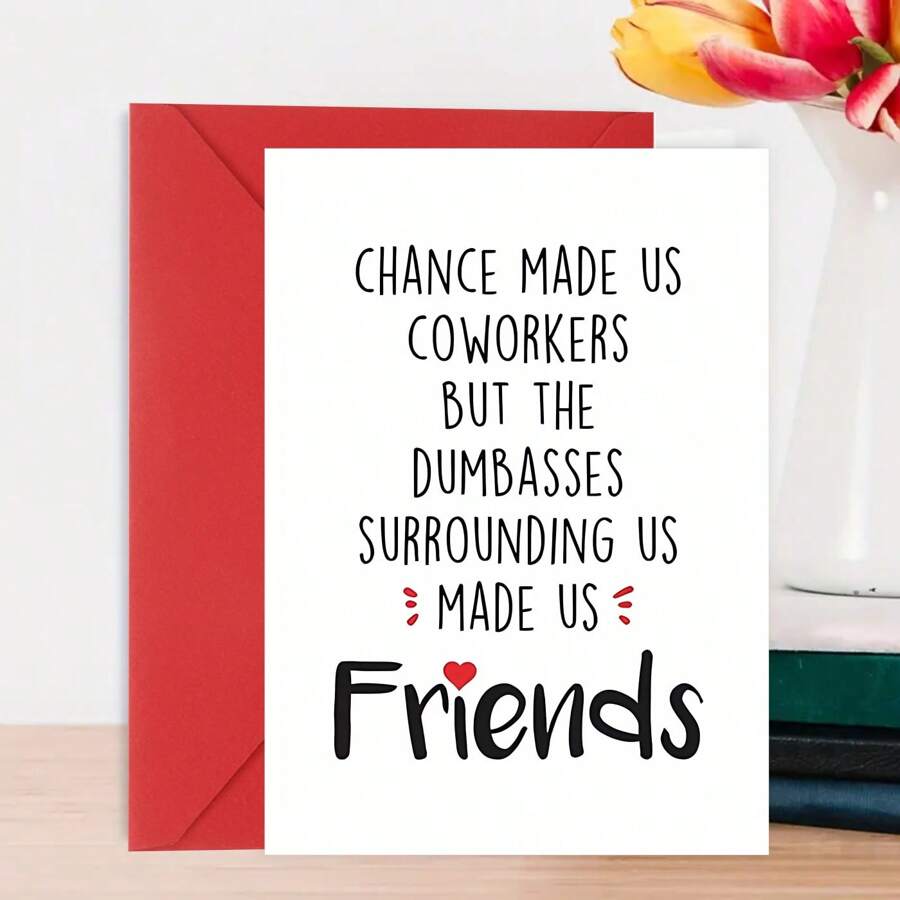 Retirement Colleague's Humorous Farewell Card - 'Opportunity Made Us ...