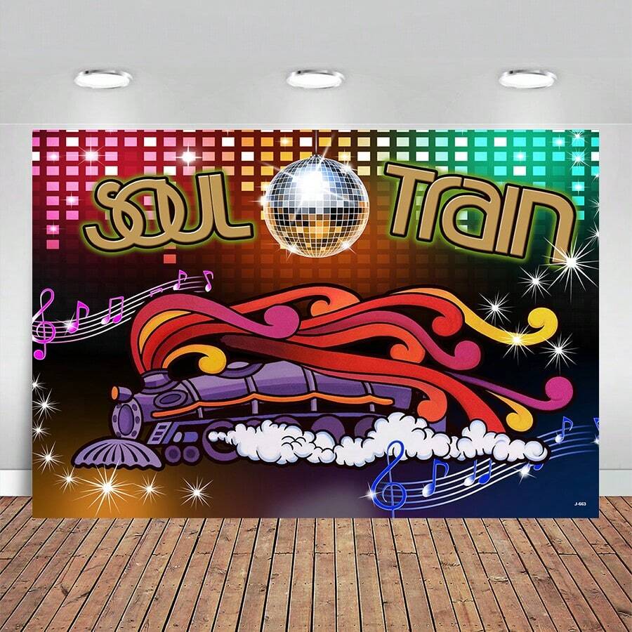 70's Theme Photography Backdrop 70's And 80's Disco Dancing Prom Party ...
