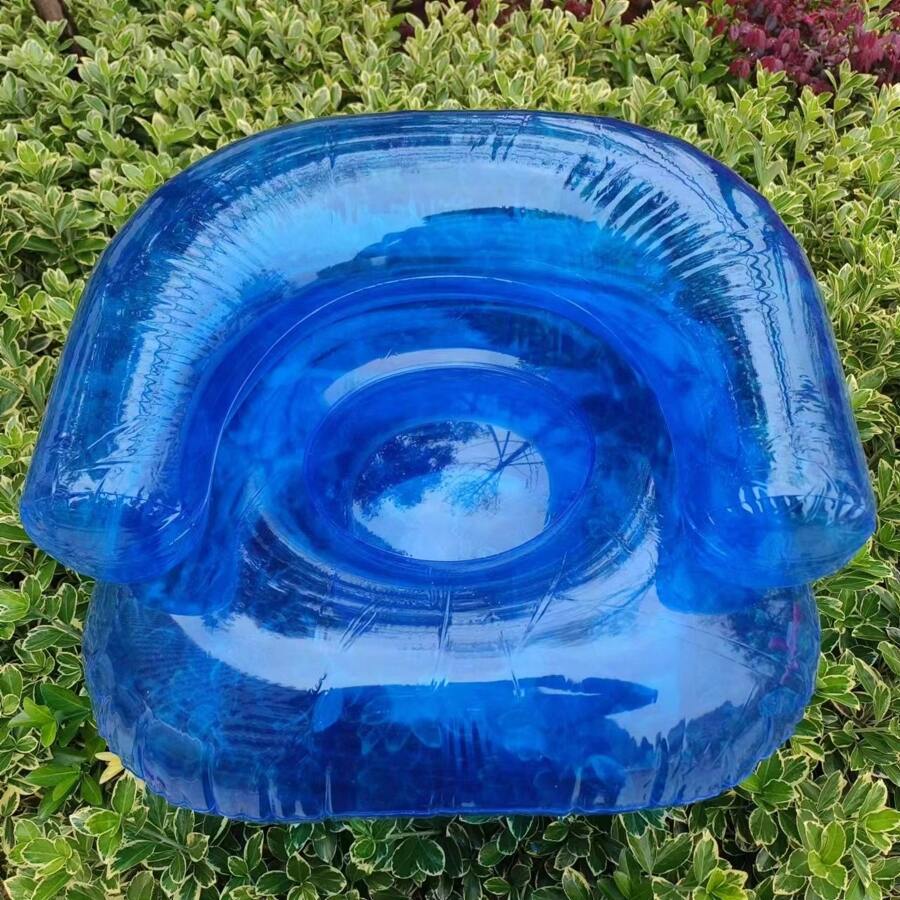 2PCS Inflatable Sofa Seats Random Color, -Friendly PVC, Portable ...